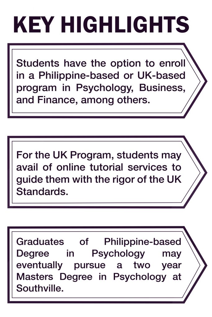 Online Degree Philippines – Southville International School and Colleges
