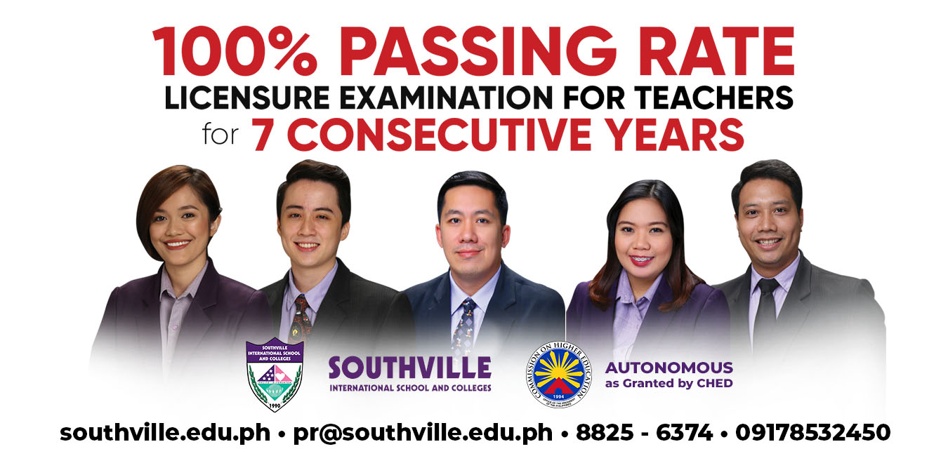 Southville: Home to Highest Board Passing Rates, South of Manila ...