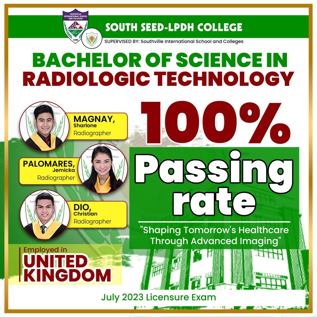 BS Radiologic Technology Degree Philippines